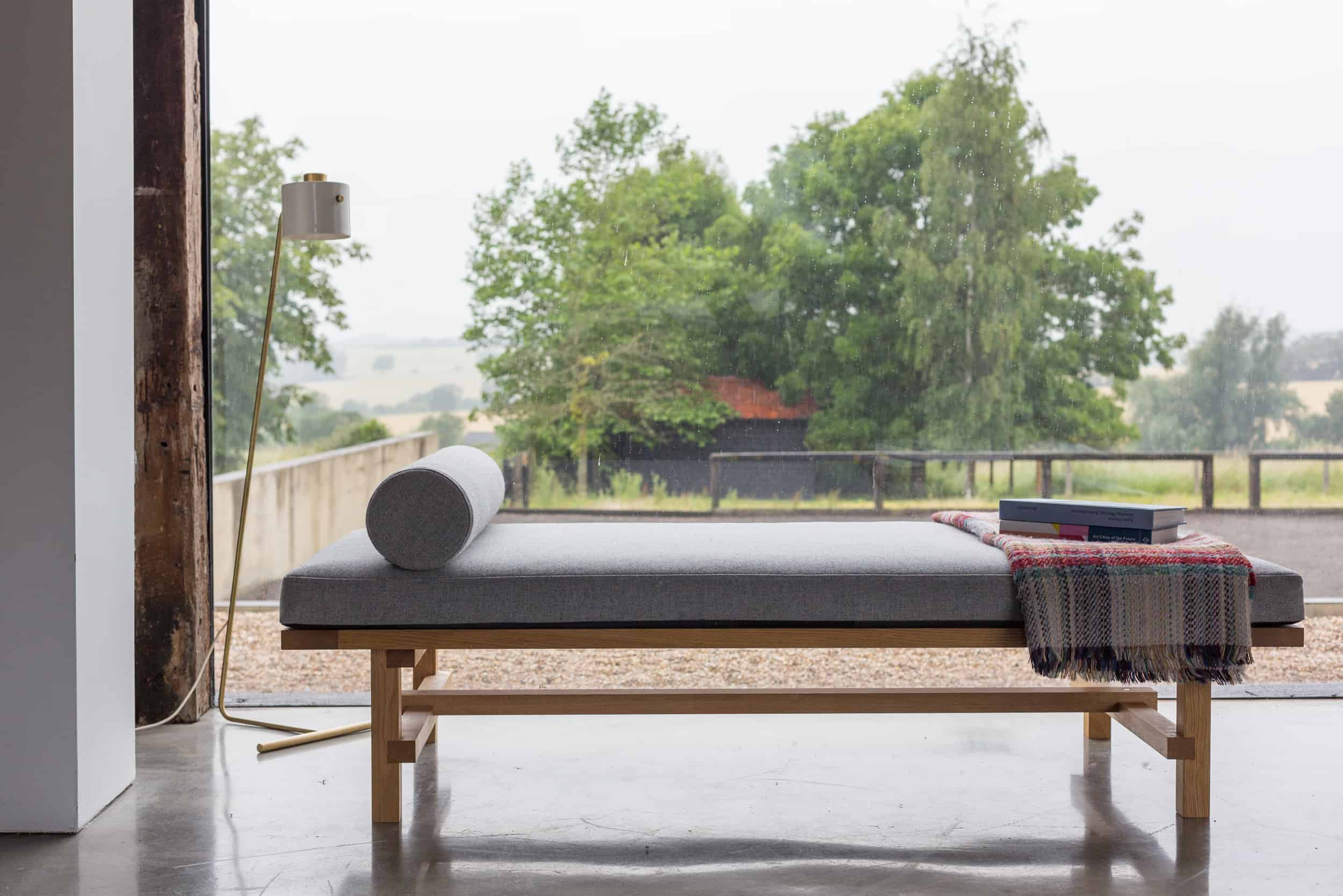 Modern Oak Day Bed Four by Another Country