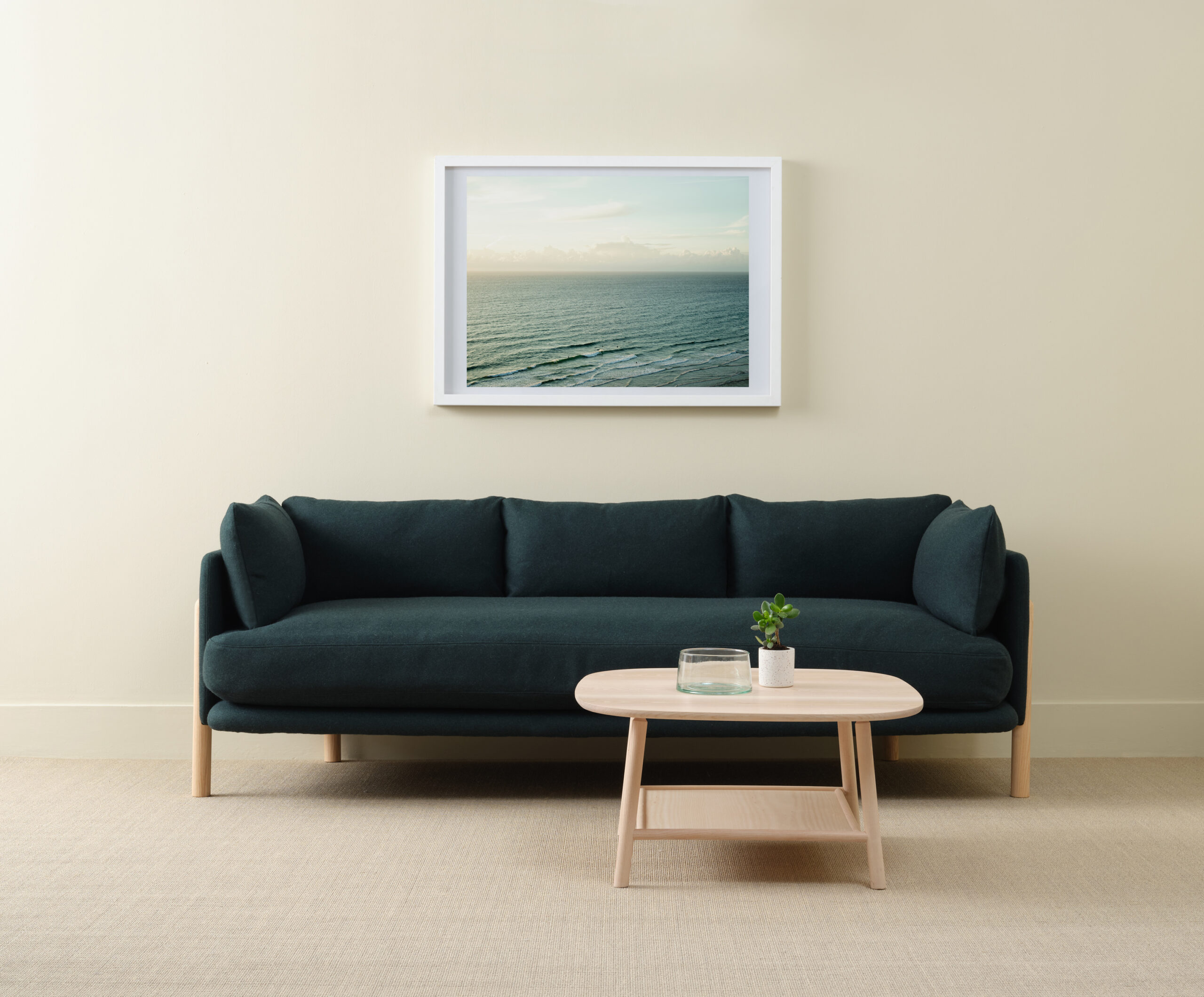 Hardy Coffee Table, White Oiled Ash - Another Country