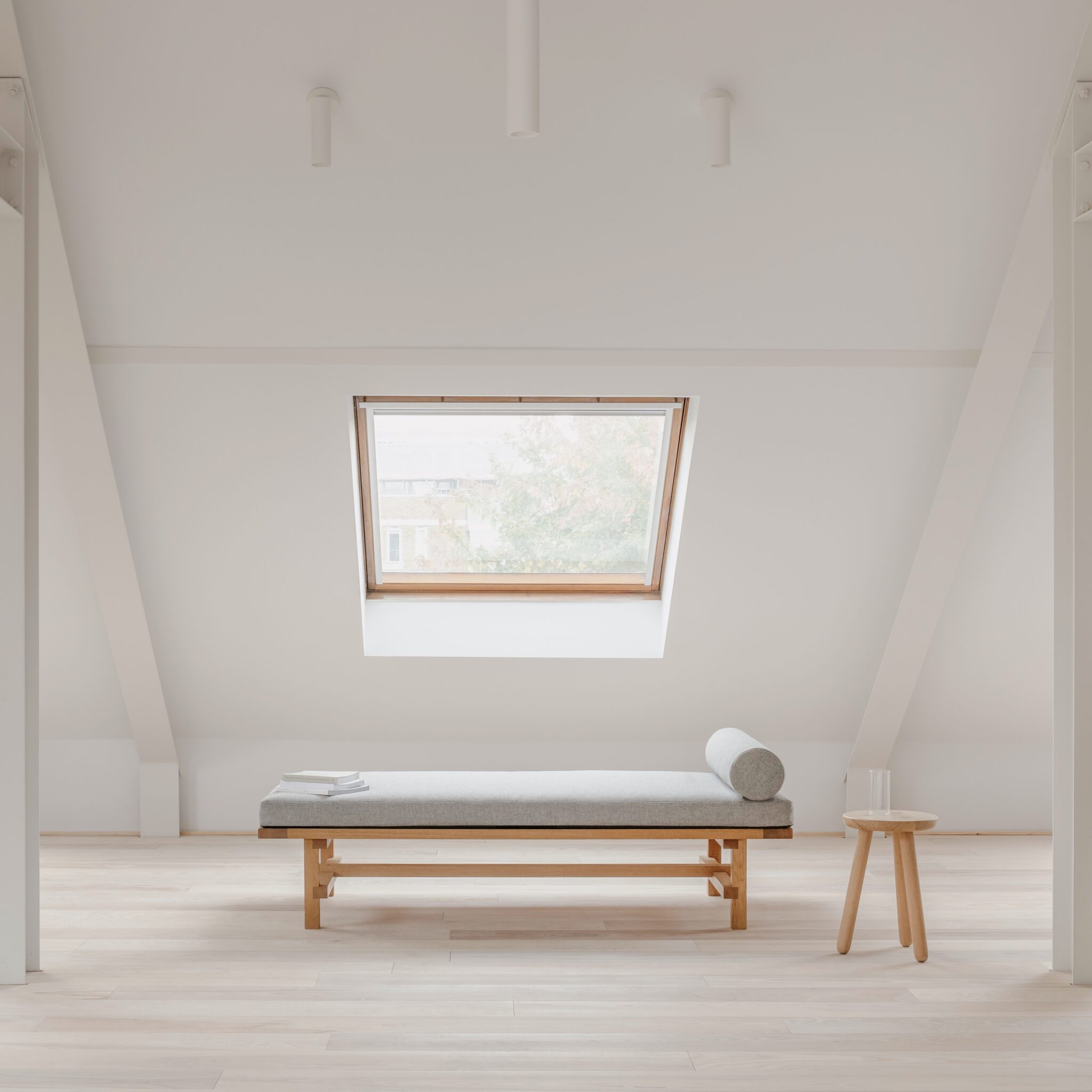 Modern Oak Day Bed Four by Another Country