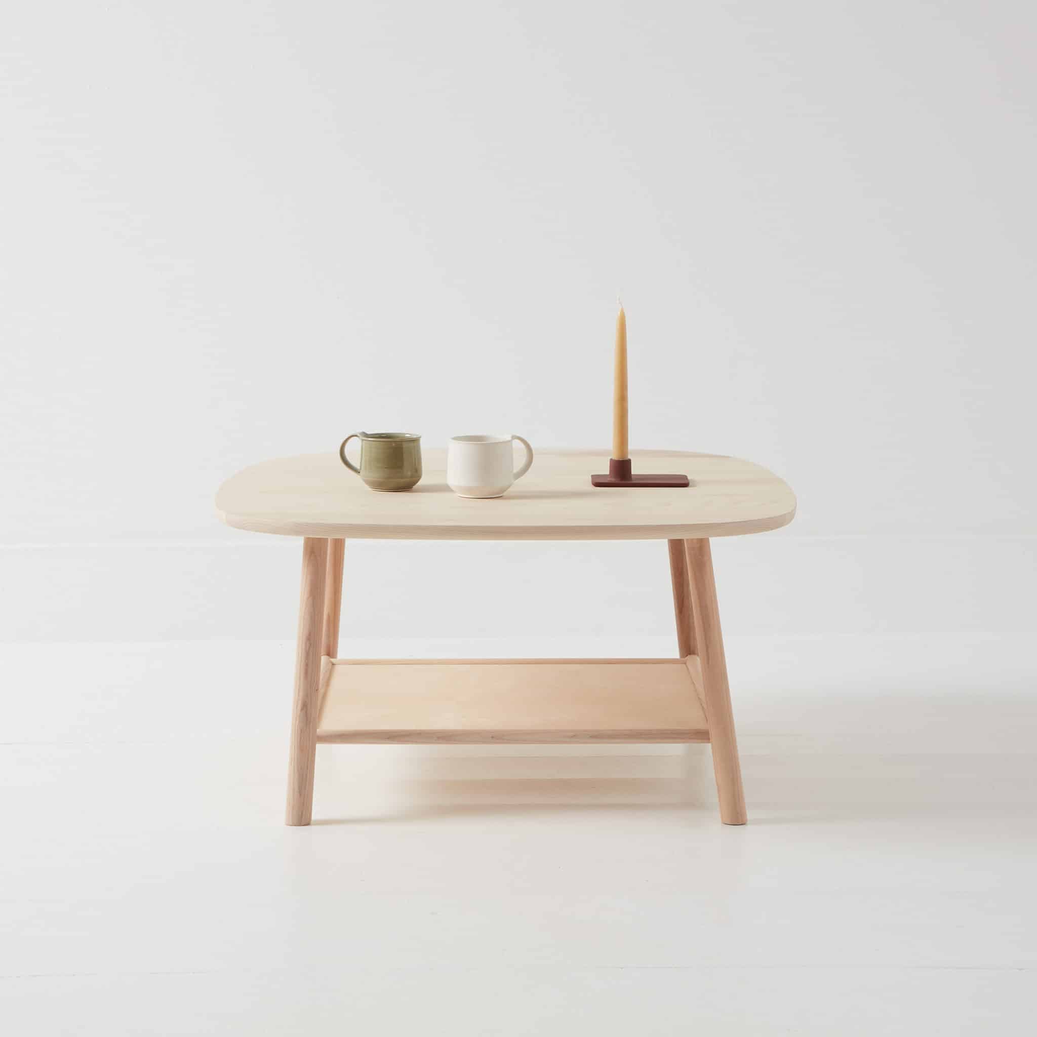 Hardy Coffee Table, White Oiled Ash - ANOTHER COUNTRY