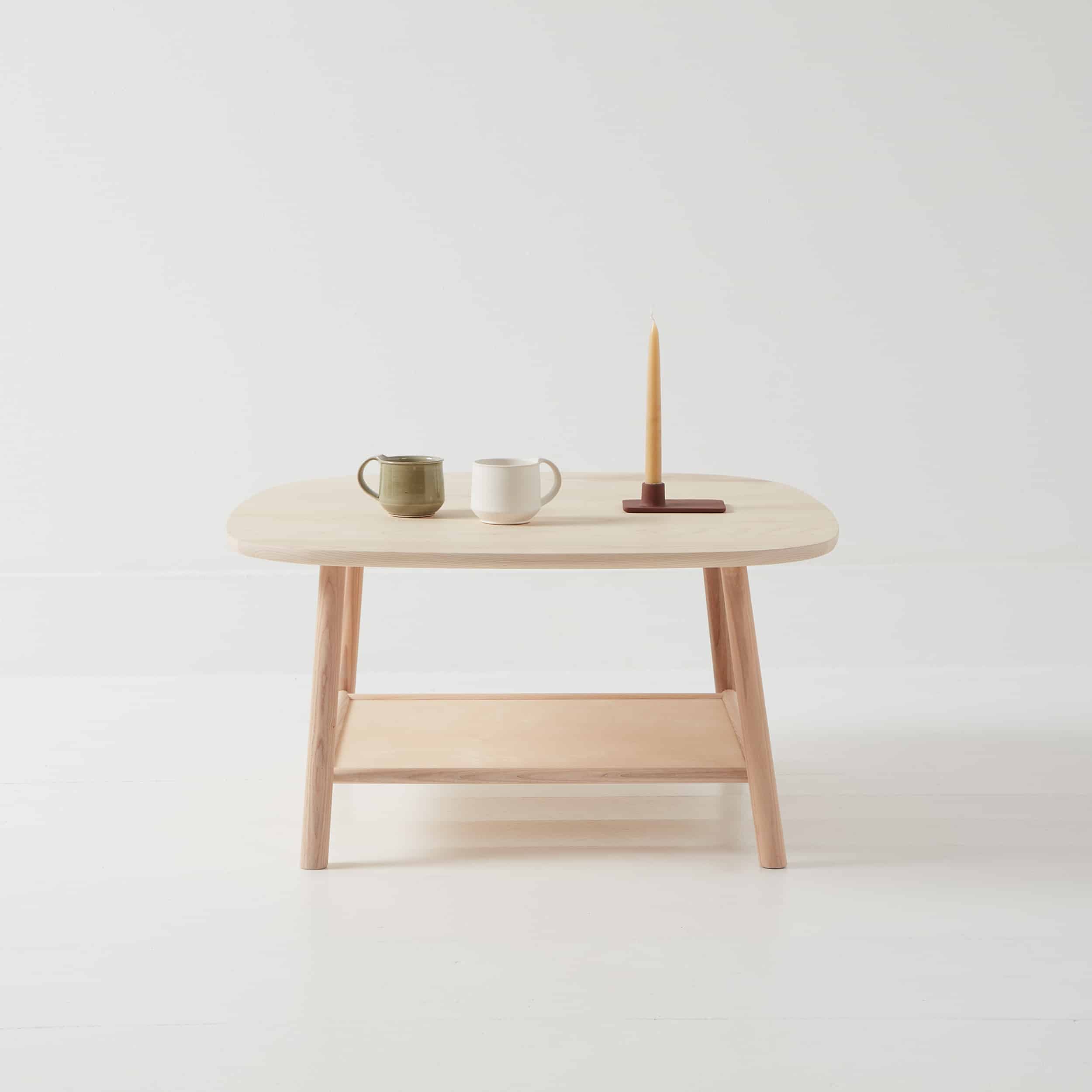 Hardy Coffee Table, White Oiled Ash - Another Country