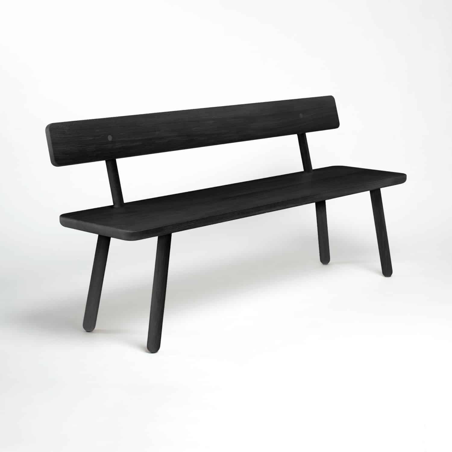 Bench Back One, Black | Series One | Furniture | Another Country