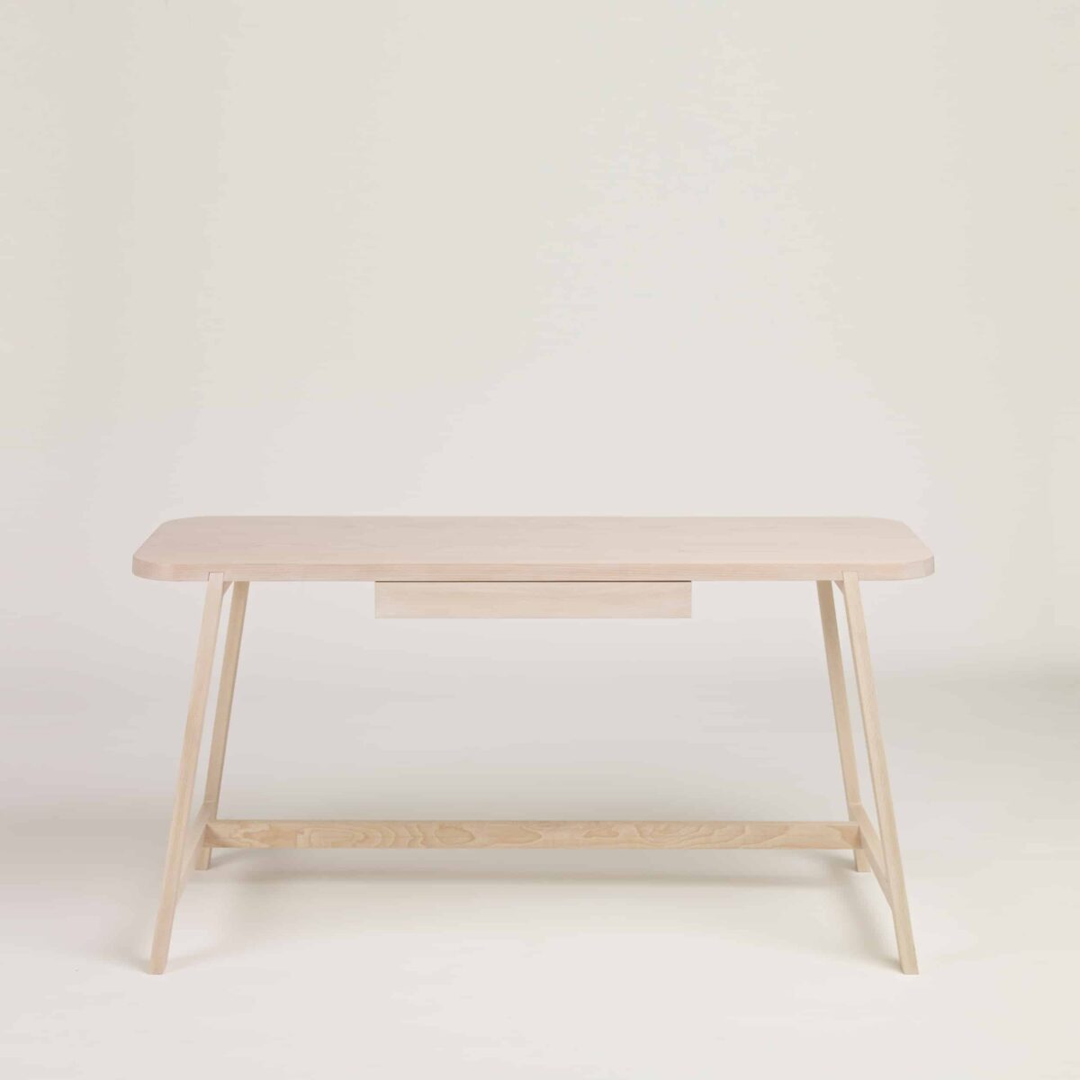 Light solid wood Desk Three by ANOTHER COUNTRY