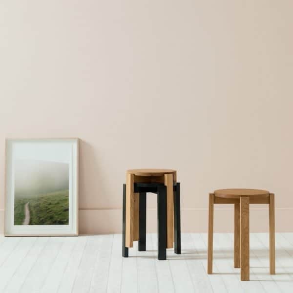 Oak Stacking Stool by ANOTHER COUNTRY